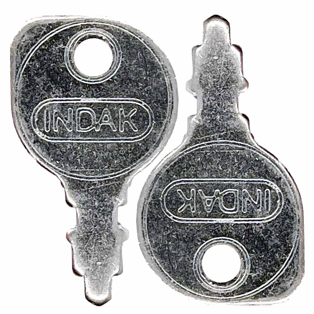 2Pk INDAK ignition key for Snapper John Deere Husqvarna Scag 1717163SM ...