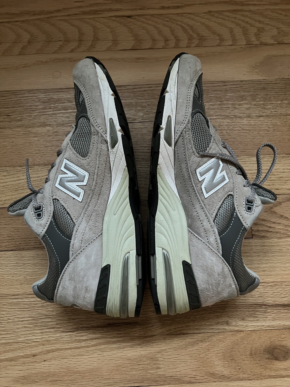 New Balance 991 Made in UK Grey M991GL Men's Shoes Sn… - Gem