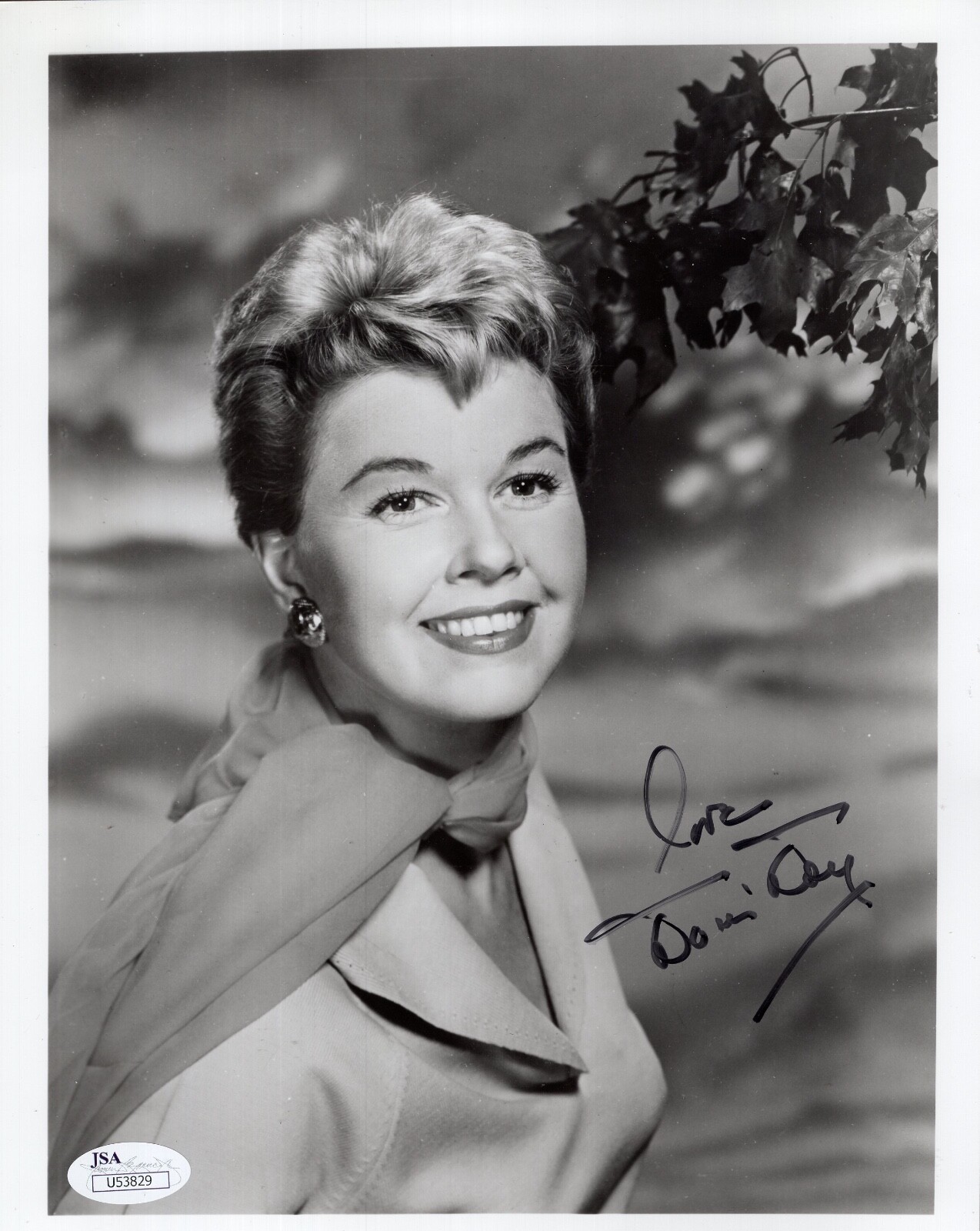 DORIS DAY HAND SIGNED 8x10 PHOTO BEAUTIFUL HOLLYWOOD LEGEND JSA | eBay