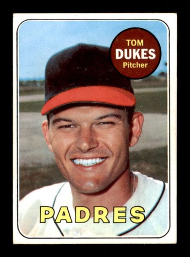 1969 Topps #223 Tom Dukes VGEX Padres 562341 | eBay