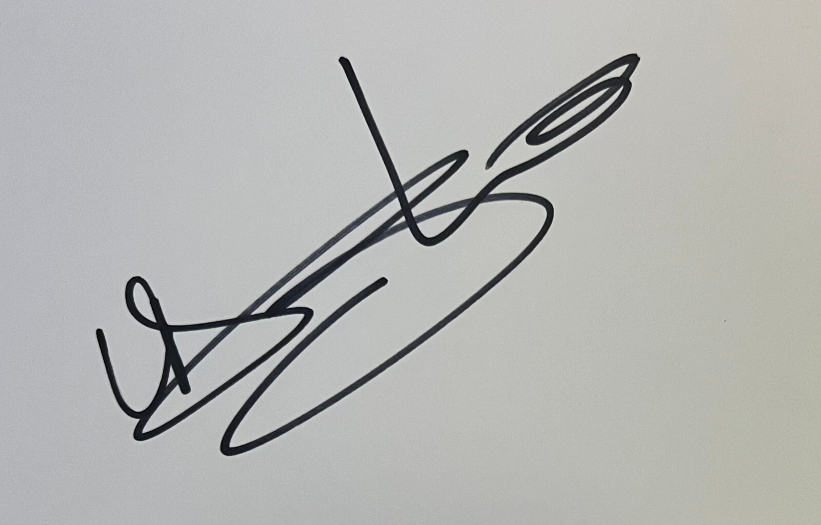 Hand signed white card of LAWRENCE DALLAGLIO, RUGBY autograph | eBay UK