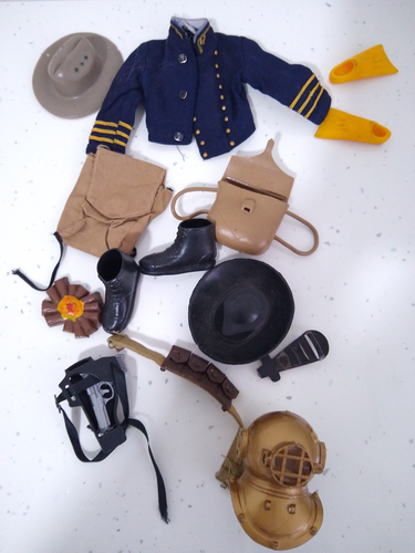 1960s 1970s Vintage Gi Joe Big Jim ? Clothes Accessories | eBay