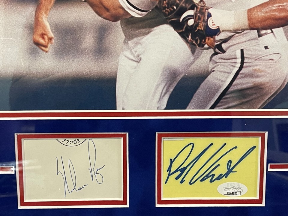 Nolan Ryan Robin Ventura Don't Mess Wit Texas Signed Autograph Photo ...