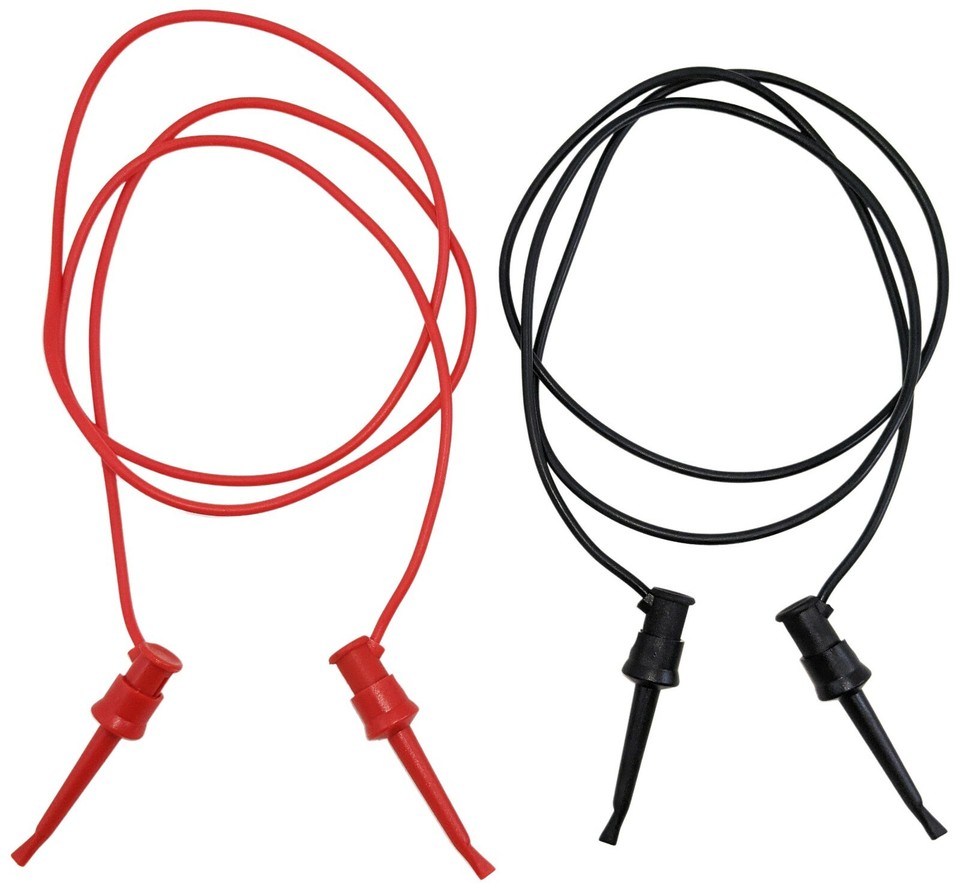 3-foot Mini Grabber IC Hook to Mini Grabber IC Hook Test Lead Set ...