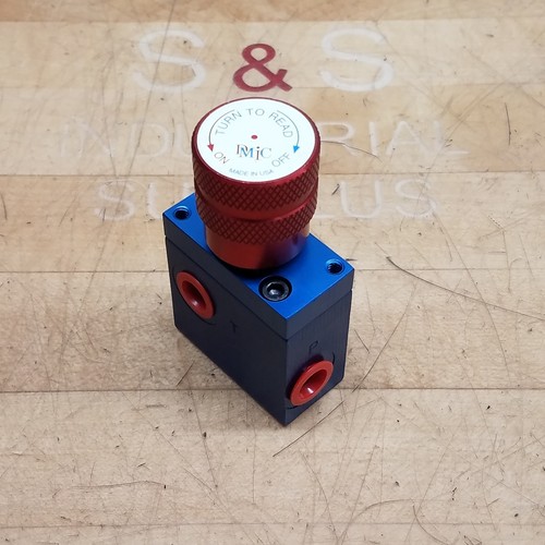 DMIC DMGI1ZB43 3-Port Isolator, 1/4" BSPP Ports, Max 3000 PSI - USED | eBay