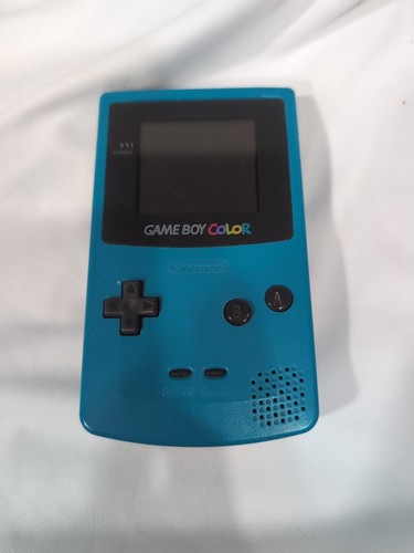 Gameboy Color Teal, Tested, Battery Cover & Super Mario Land 2 Included ...