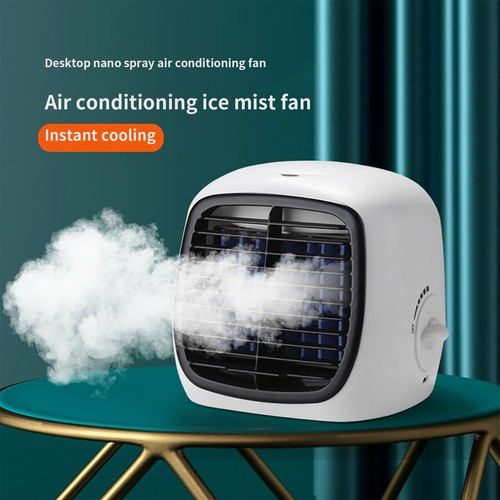 Portable Air Cooler Fan Household Mini Air Conditioner Humidifier ...
