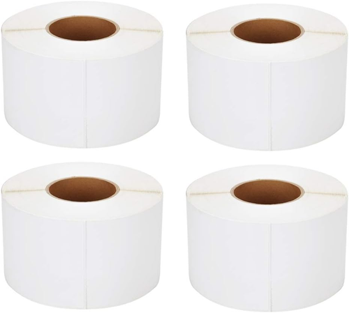 [4 Rolls, 4000 Labels] 4'' X 6'' Direct Thermal Labels, 3'' Core ...