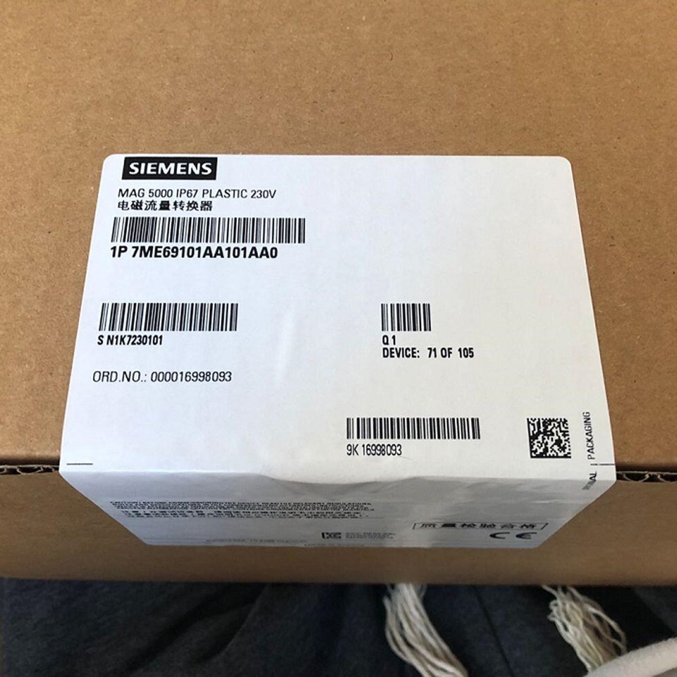 New In Box 1PC Siemens Mag 5000 Transmitter Sitrans 7ME6910-1AA10-1AA0 ...