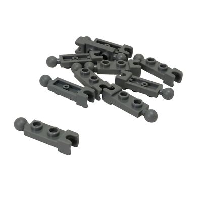 10 NEW LEGO Plate, Modified 1 x 2,Towball,Small Towball Socket on Ends ...