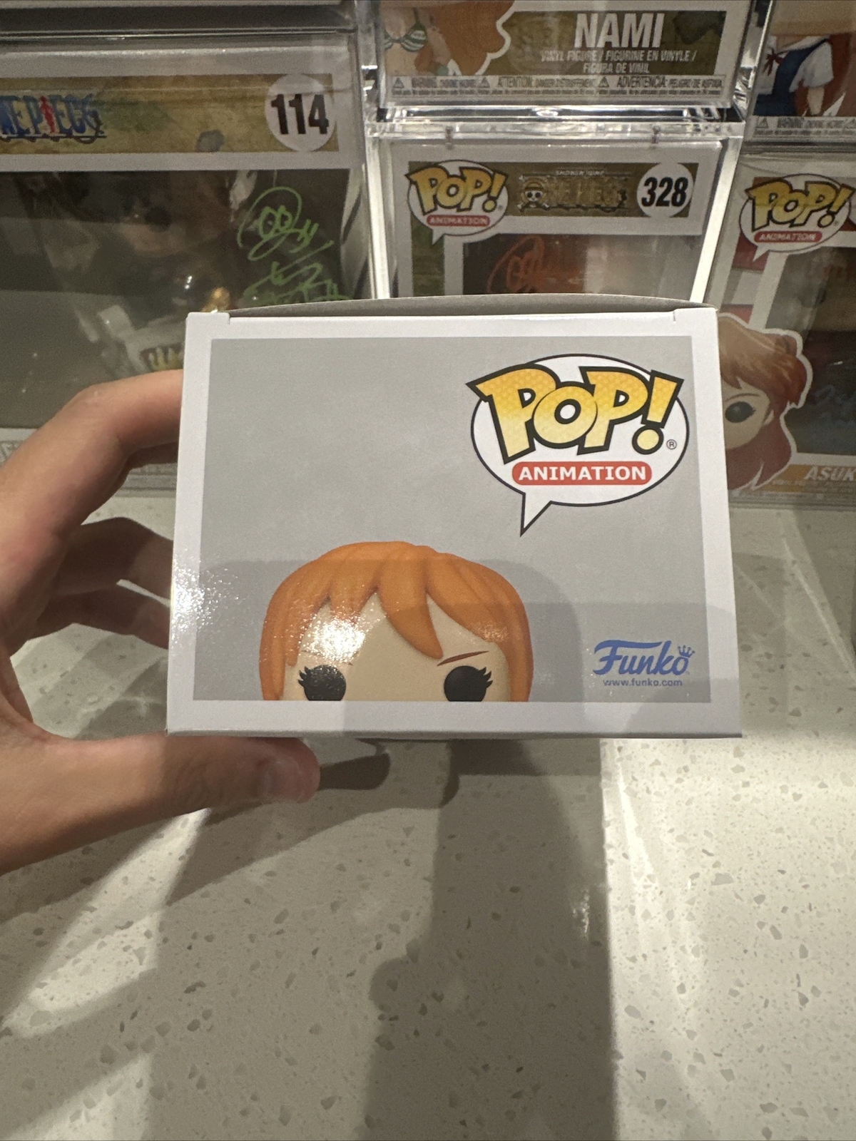 Onami 1472 One Piece Funko Pop Signed by Akemi Okamura Nami (JVA) SWAU ...