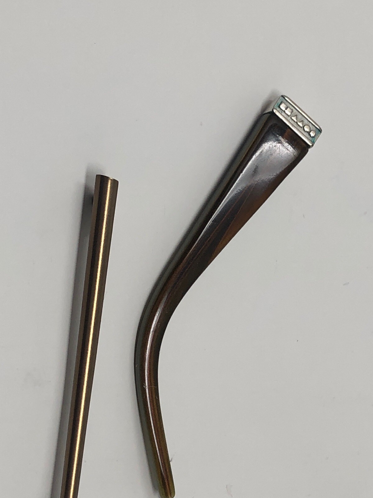 Authentic Temple Replacement PARTS Oliver Peoples TRUDI JAS BRONZE ...