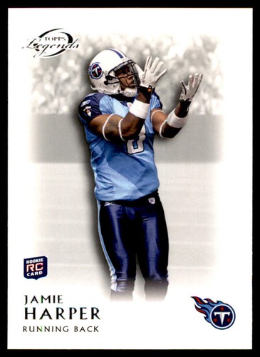 2011 Topps Gridiron Legends #81 Jamie Harper RC Rookie Tennessee Titans ...