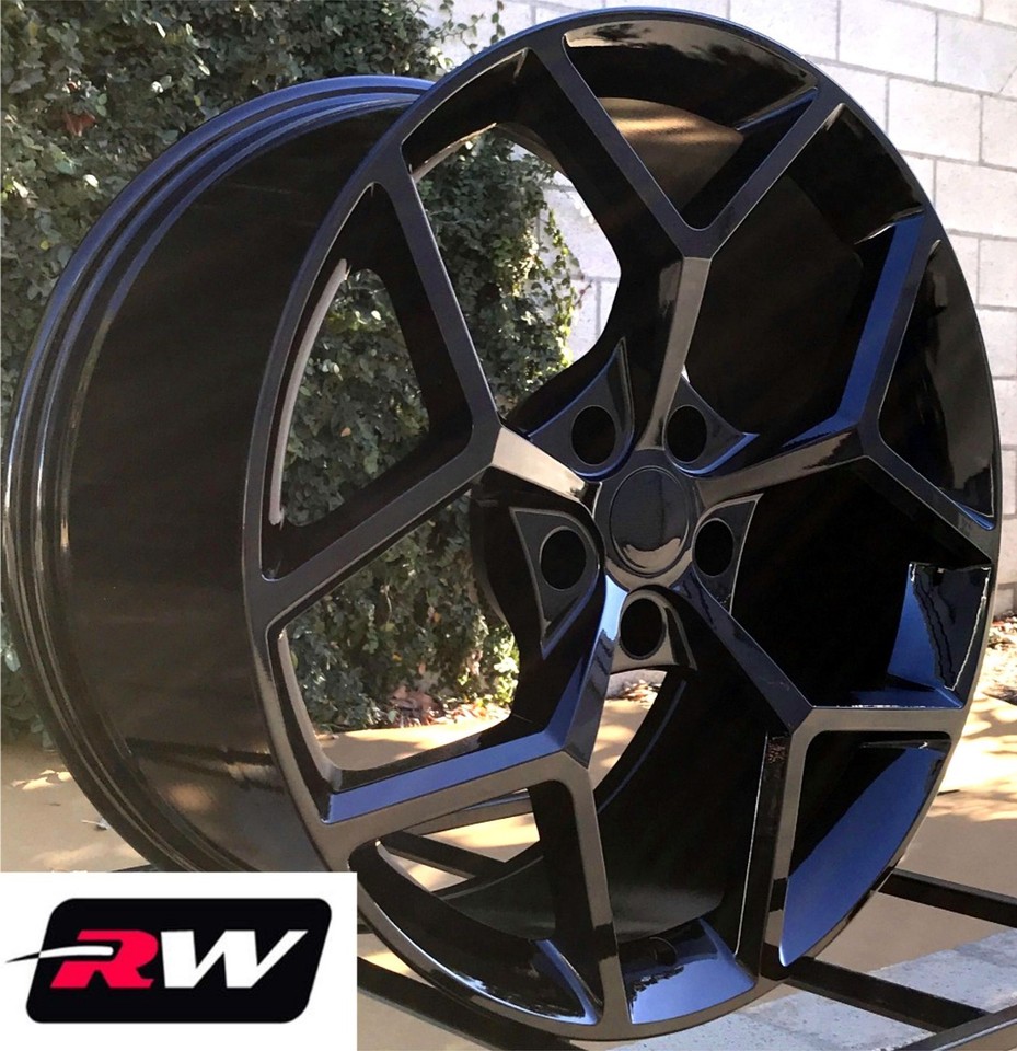 20 x9" inch Wheels for Chevy Camaro 2010-2024 Gloss Black Z28 Rims | eBay