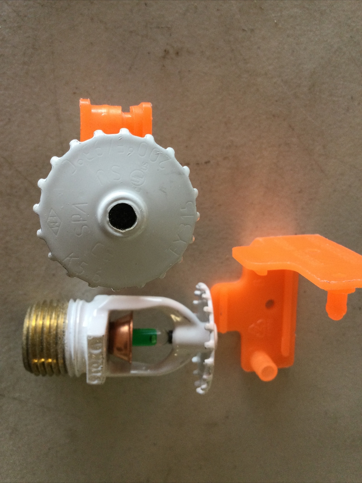 TYCO TY315 1/2in 775701286 Brass Upright Fire Sprinkler Heads for sale ...