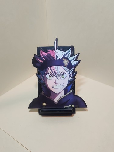 Black Clover Asta 3D Lenticular Motion Moving Car Sticker Decal Peeker ...