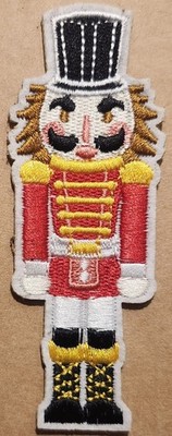 Christmas Nutcracker embroidered Iron on patch | eBay