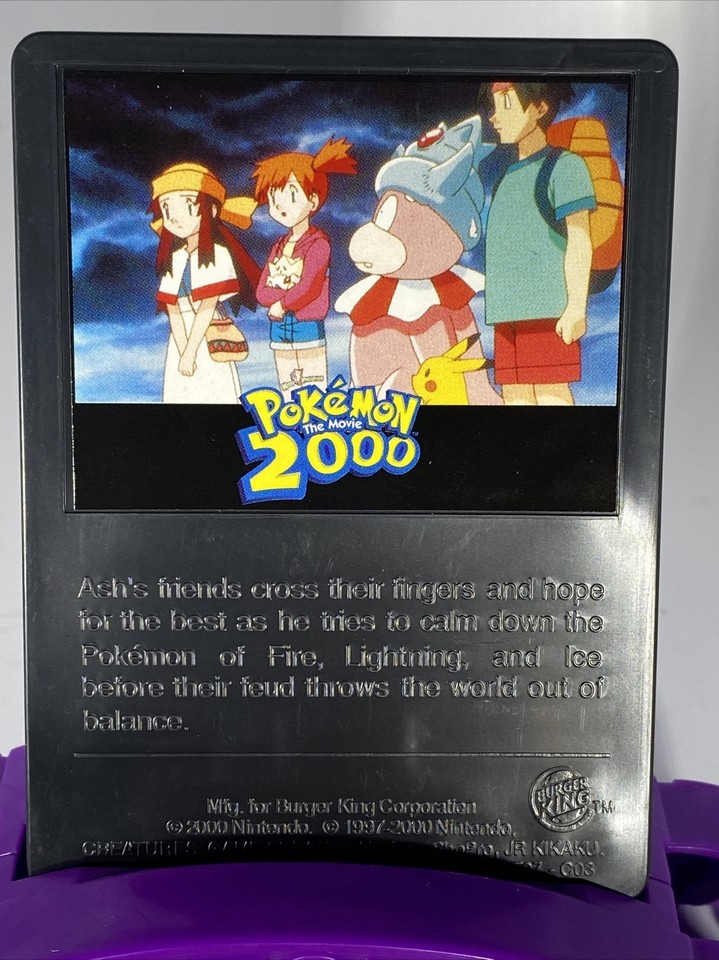 2000 Burger King | Pokemon Power Card | Mr Mime NJJ-0517 | Action Card ...