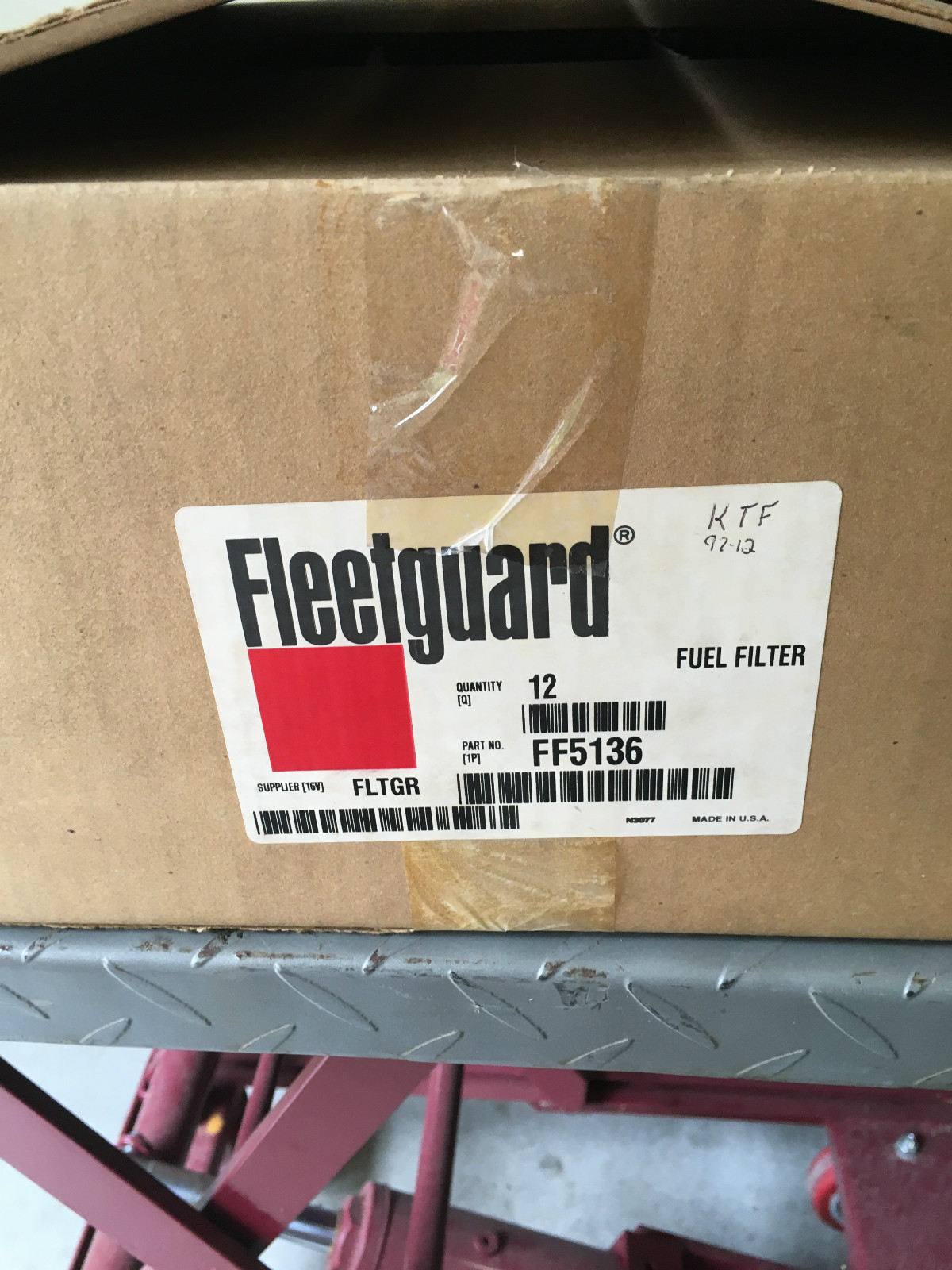 FLEETGUARD CUMMINS FUEL FILTER FF5136 (CASE OF 12) P55-0683 | eBay