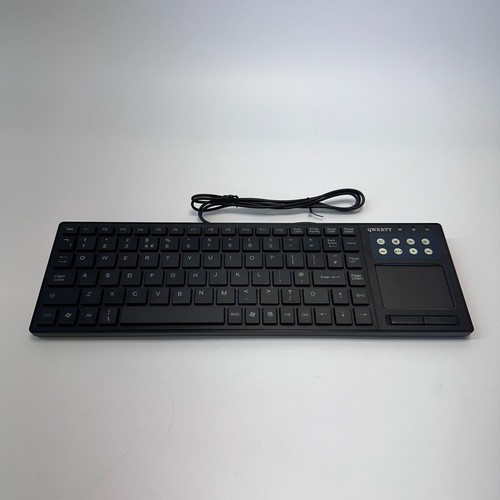QWERTY T-PAD Slim USB Keyboard /w Multimedia Controls & Trackpad [3A ...