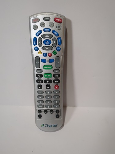 Charter Cable TV Universal Remote Control 1060BC3-0780-001-R Silver | eBay