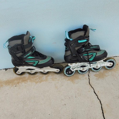 5th element Abec 9 In Line Skates Sz 7 Turquoise Black Women’s Roller ...