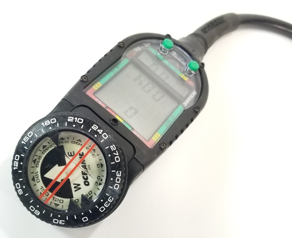 Oceanic Datamax Pro Plus SCUBA Dive Air Integrated Dive Computer Nitrox ...