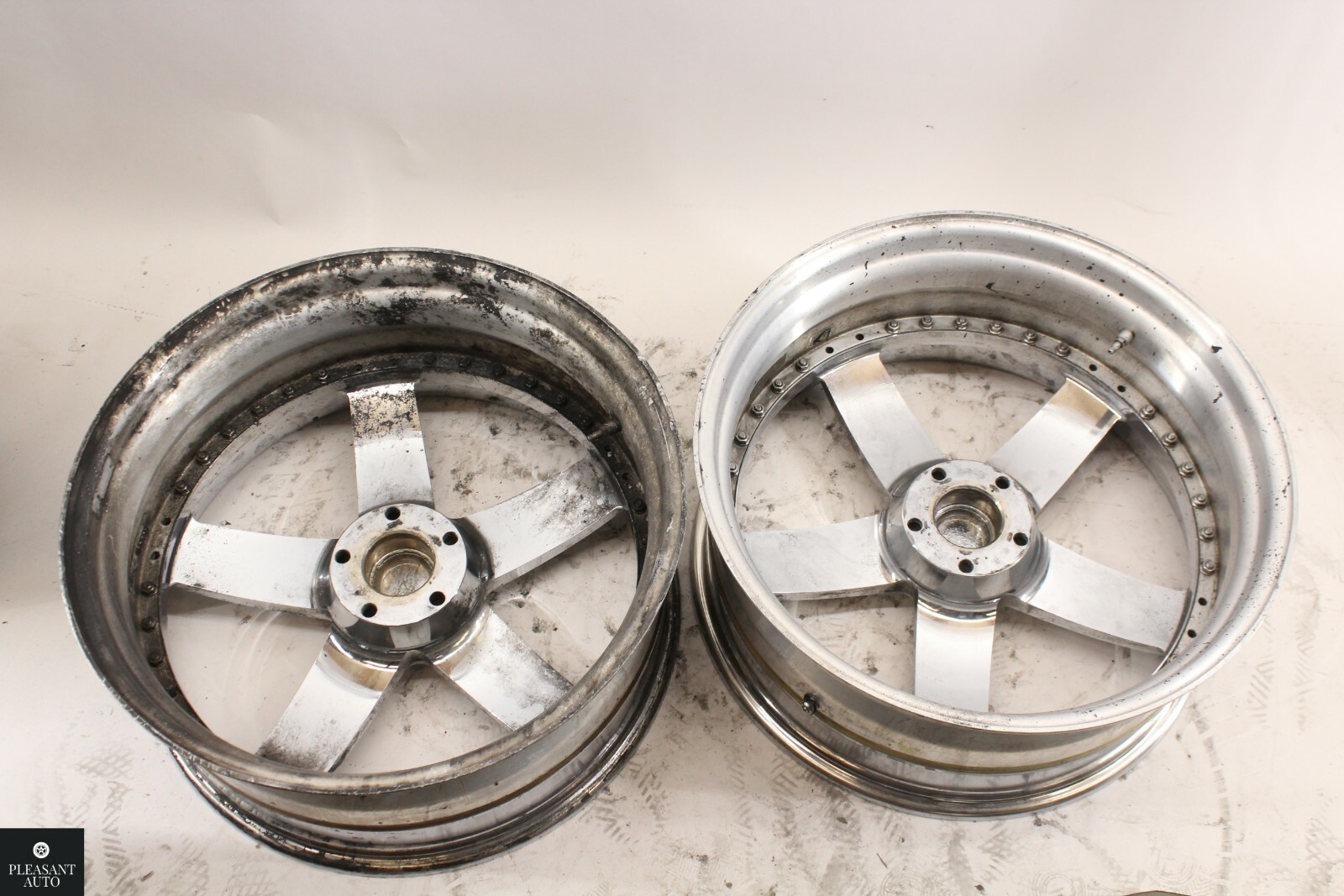22" Vellano Wheels VSK Chrome Lip 5 Lug Rims | 295/30 | 22" | 4 Piece ...