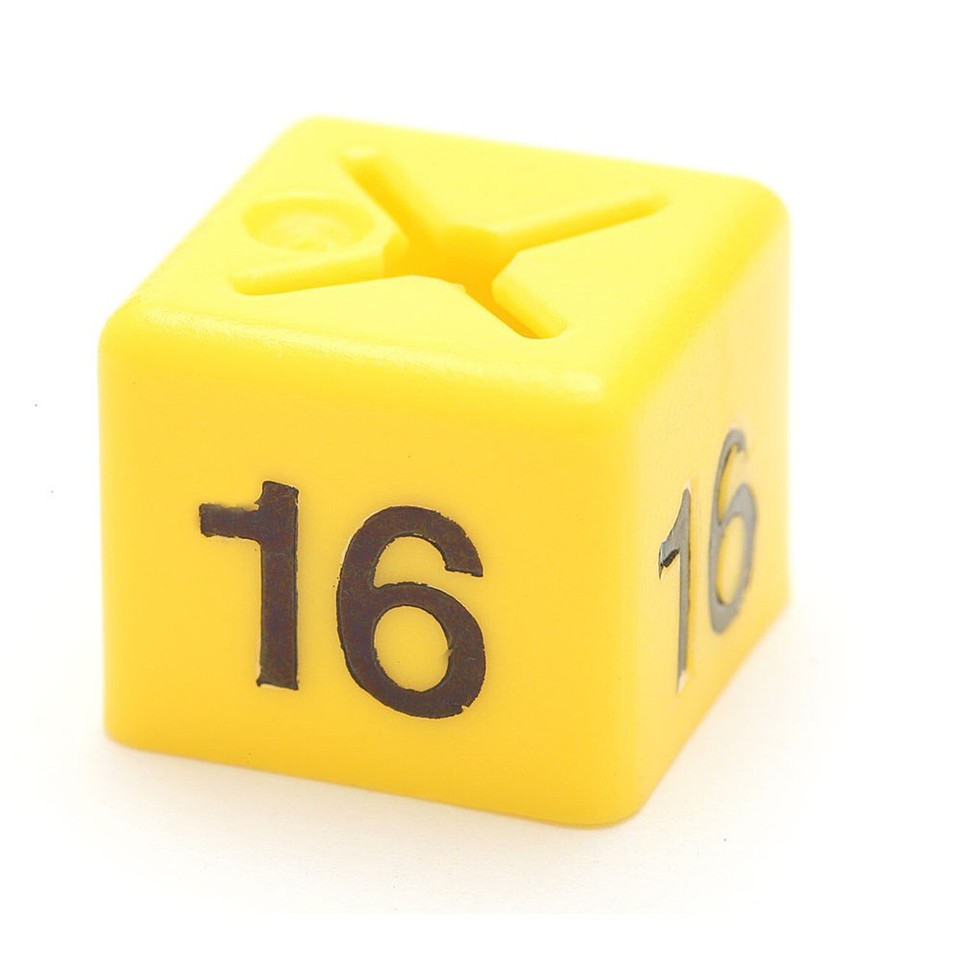 100x Garment Clothes Marker Size Number Color Size Cubes For Hanger ...