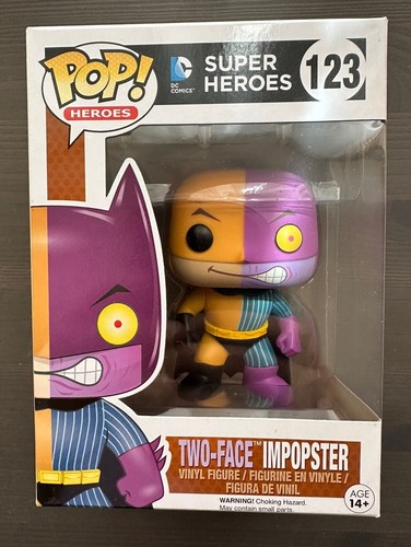DC Super Heroes Two-Face Impopster Funko Pop Figure #123 | eBay