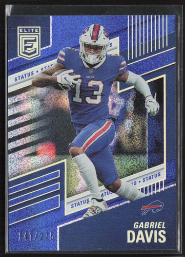 2022 Donruss Elite #51 Gabriel Davis Status Sparkle /275 | eBay