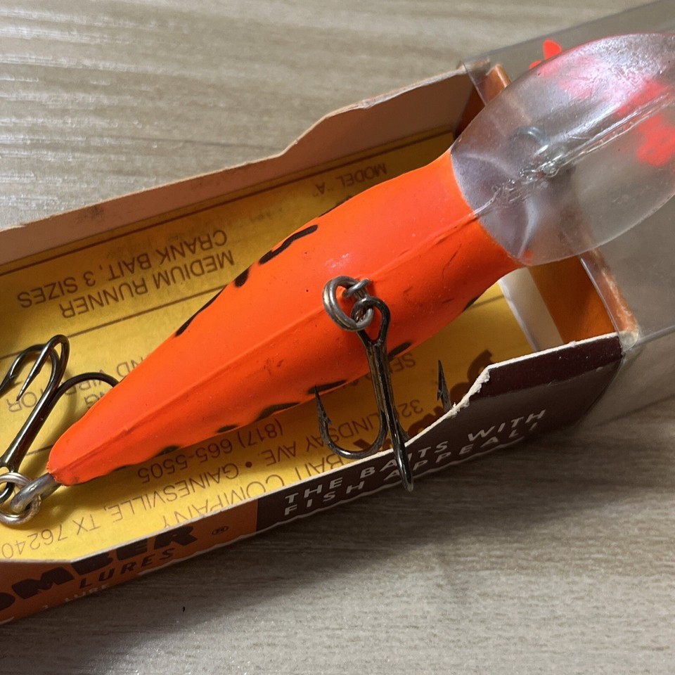 New Old Stock Vintage Bomber Model 7A Orange Firetiger Color | eBay