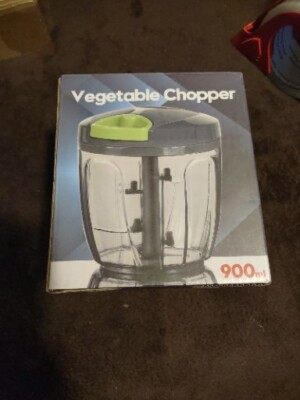 BRAND NEW in BOX Manual Portable Pull String Food Processor Vegetable ...