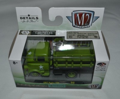 M2 MACHINES CASTLINE AUTO TRUCKS - 1957 DODGE COE GREEN R48 | eBay