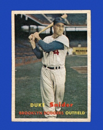 1957 Topps Set-Break #170 Duke Snider EX-EXMINT *GMCARDS* | eBay
