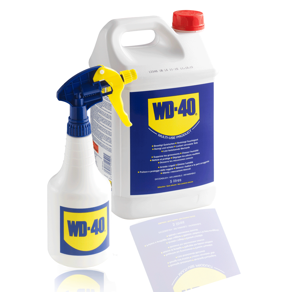 Pack Can WD40, 5 Litre + Sprayer WD-40 | eBay