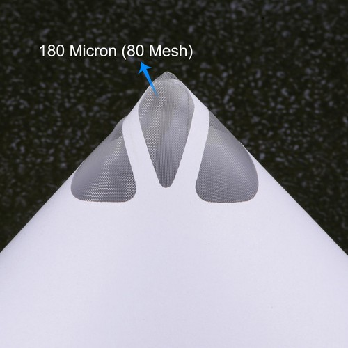 30Pcs Paper Paint Strainer 150 190mmx100mm Cone Screen Nylon Mesh | eBay