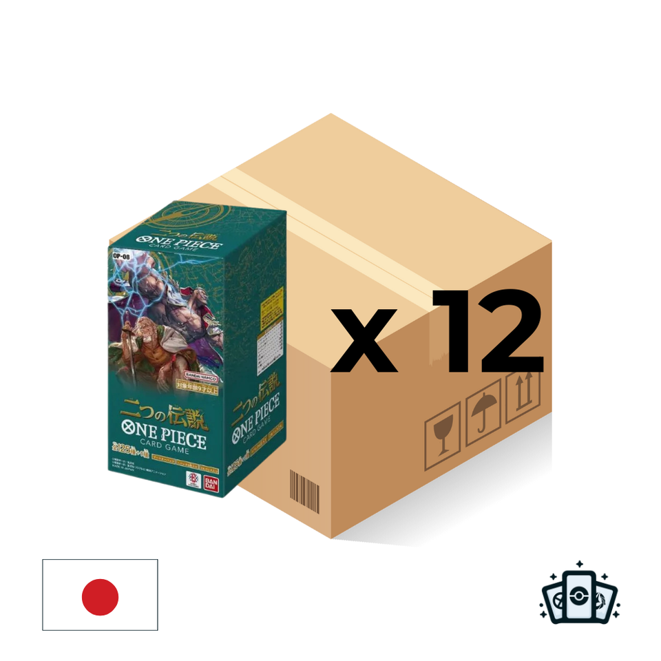 Case Booster Box Display One Piece OP08: Two Legends - Japanese JP (NEW ...