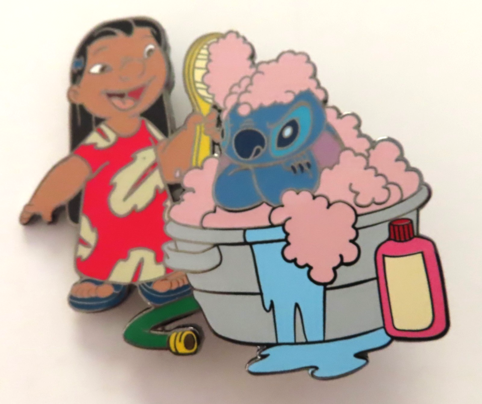 Disney Auction Pin DA - Lilo & Stitch - Bath Story 2 PP: 37061 | eBay