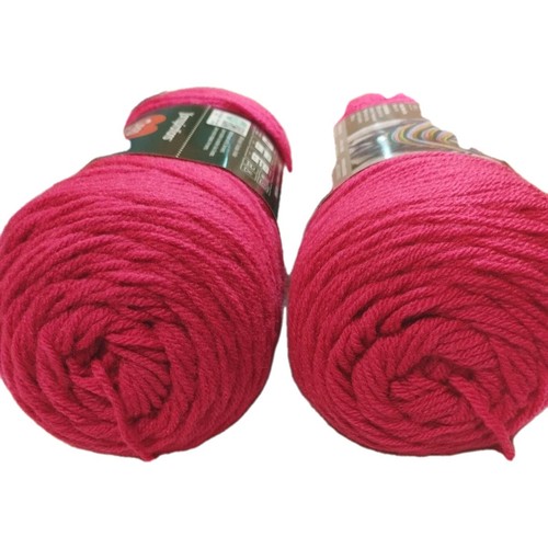 Lot Of 2 Red Heart Super Saver Yarn 100% Acrylic Shocking Pink | eBay