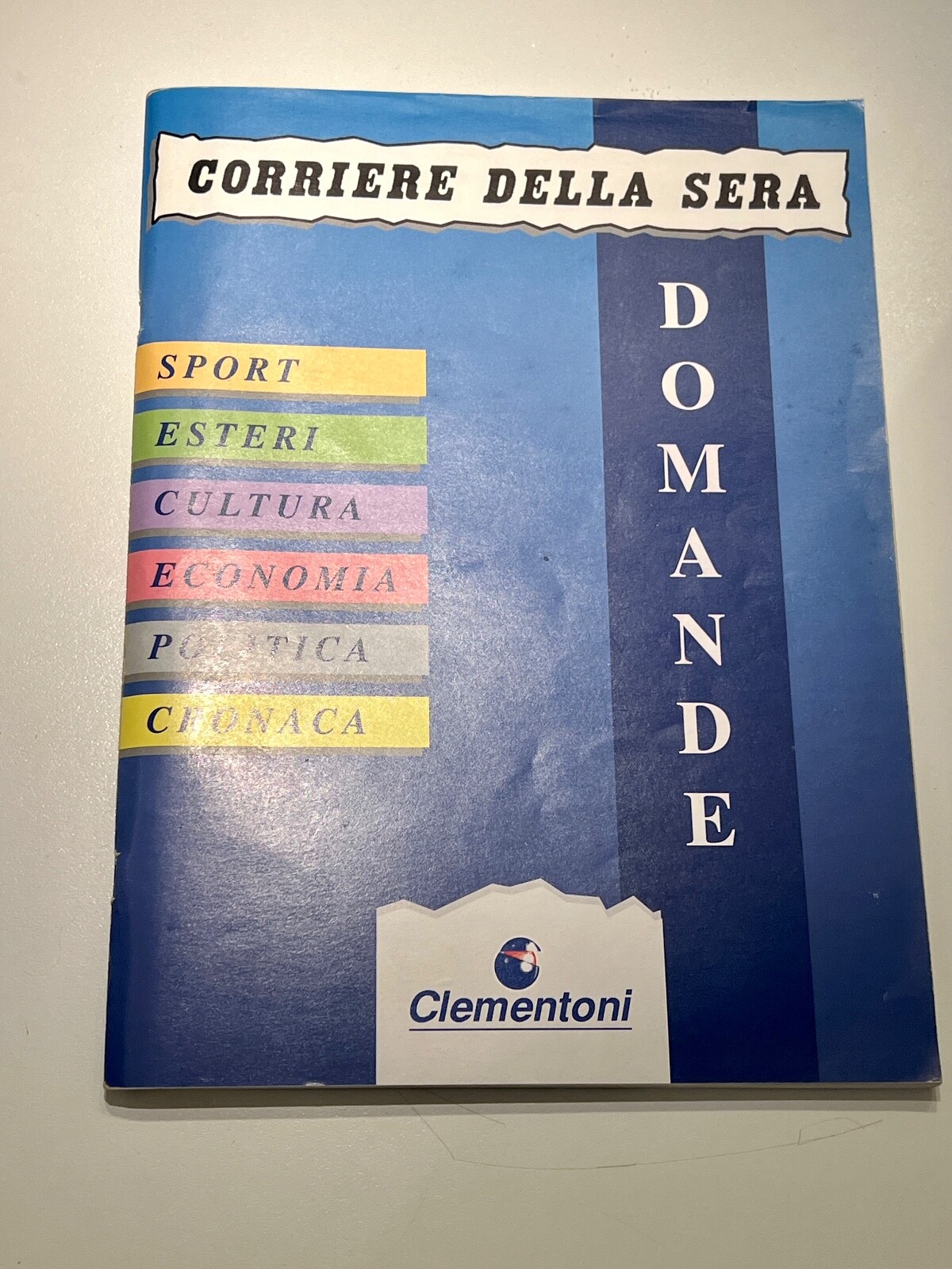 CORRIERE DELLA SERA GIOCO DA TAVOLO CLEMENTONI | eBay