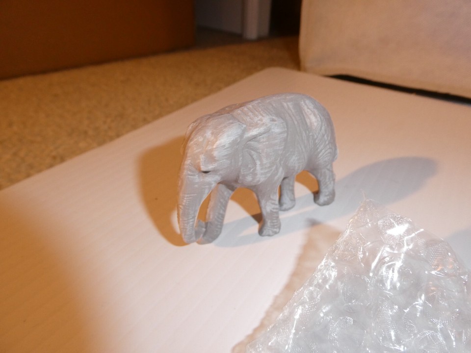 Lot of 4 O Scale MTH Heavy Plastic Elephant Figures for Circus Car NOS ...