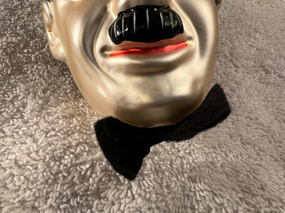 Vintage Germany Christmas ornament blown glass Charlie Chapman MAX6095 ...