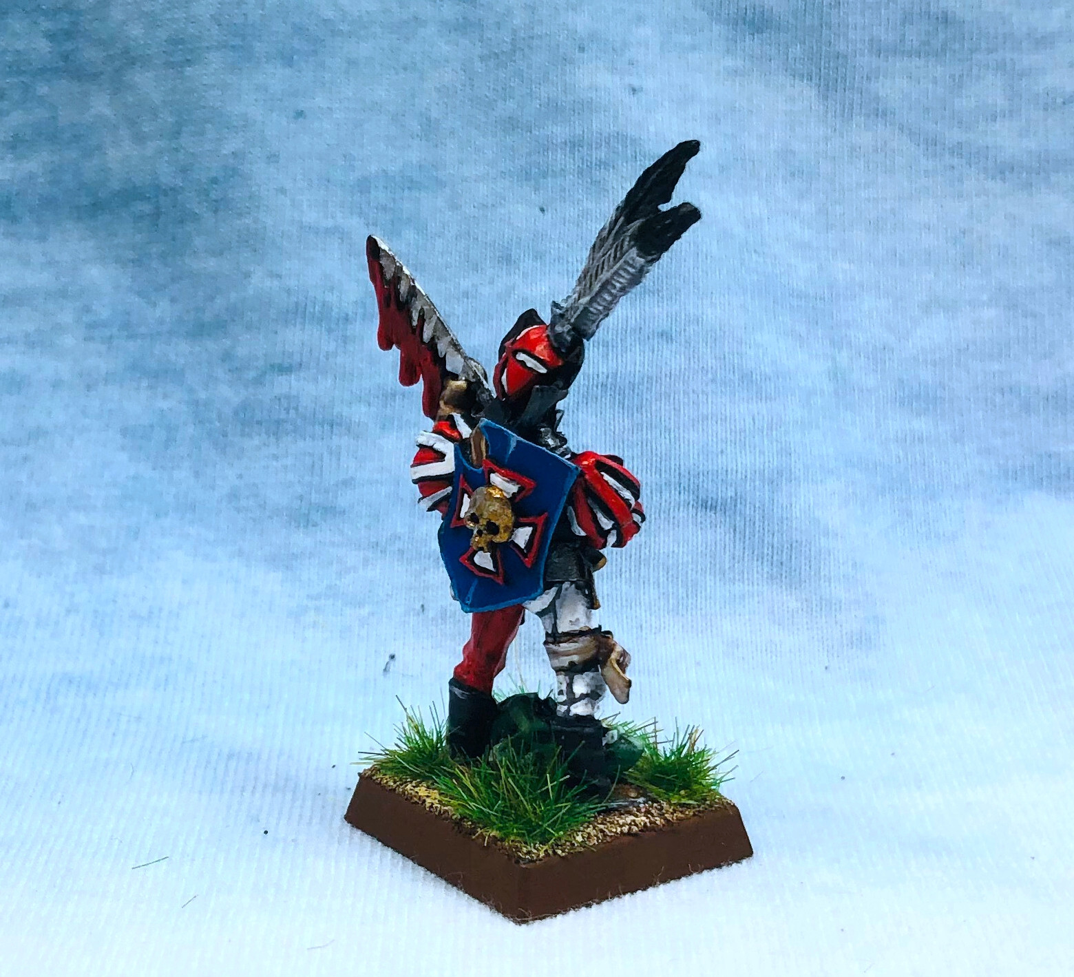 Warhammer Fantasy painted The Empire Captain with Gory Sword TE005 | eBay