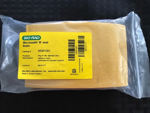 Bio-Rad MSB1001 Microseal B Seal Seals - 100/pack for sale online | eBay