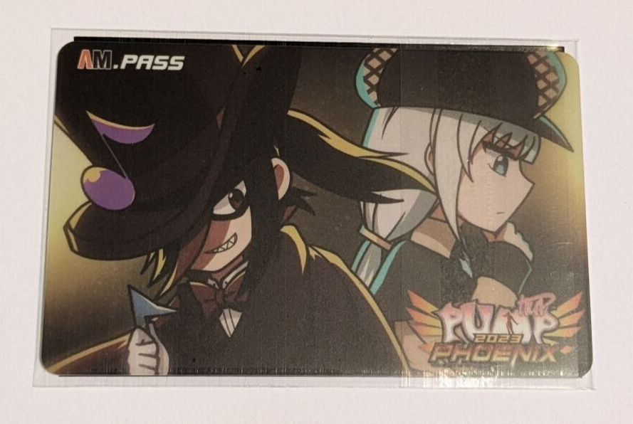 SHIPS FROM USA Andamiro Pump it Up Phoenix 2023 AM.PASS ampass card PIU ...