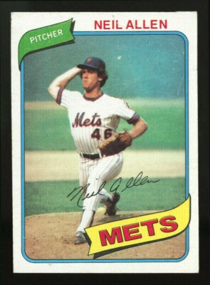 1980 TOPPS #94 NEIL ALLEN FRONT 1979 THE BLACK HOLE BACK RAREST ...
