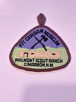 KIT CARSON MUSEUM PHILMONT SCOUT RANCH CIMARRON NM BOY SCOUT PATCH | eBay