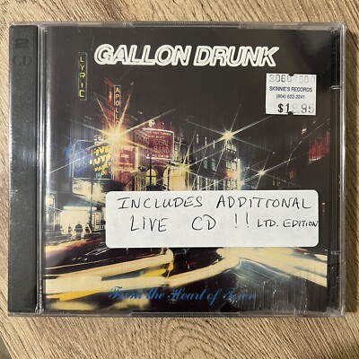 Gallon Drunk - From The Heart Of Town (CD, Album + Ltd Edition Live CD ...
