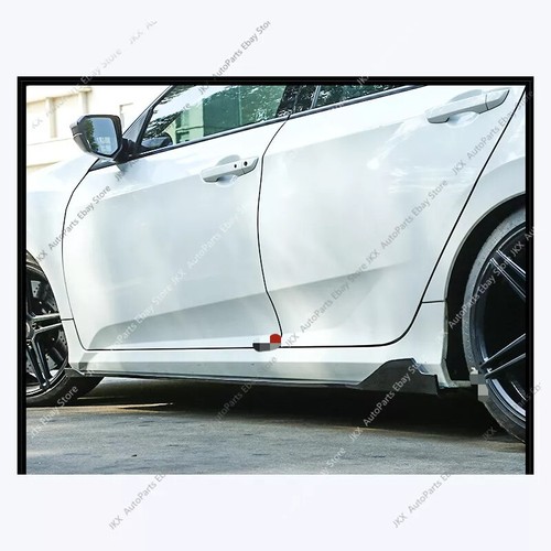 Carbon Fiber Car Body Side Protect Fender Covers For Sedan 2016-2021 | eBay